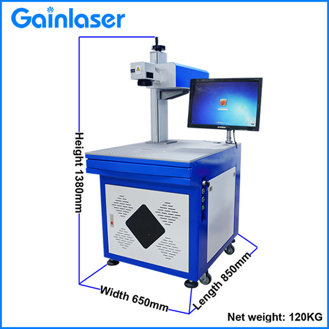 Large Laser Engraving Machine 5W 355nm UV Laser for ABS Plastic ...